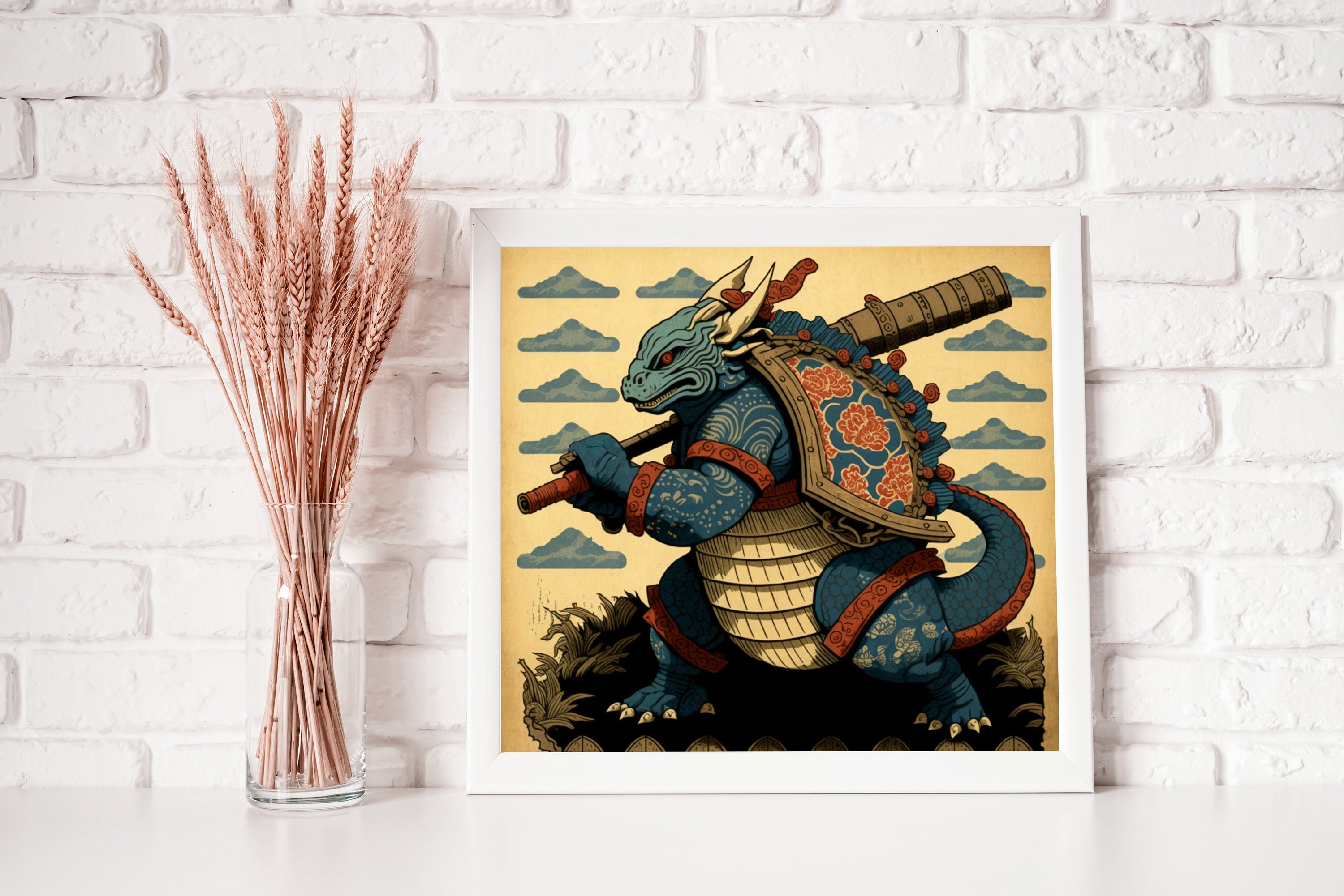 Blastoise Pokemon Wall Art - Vintage Style, DOWNLOAD ONLY | Pokemon ...