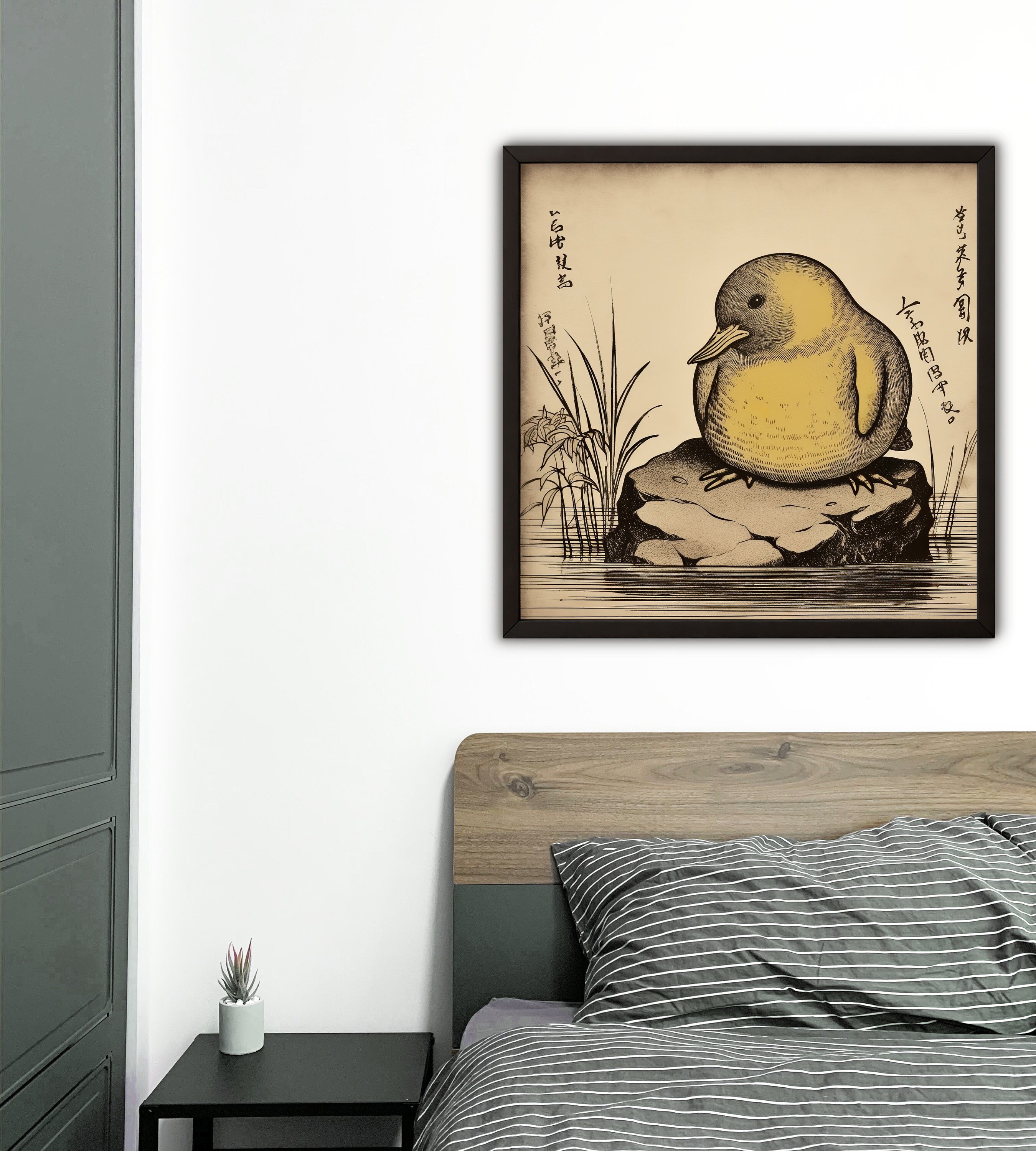Ukiyo-e Psyduck Poster Japanese-inspired Pokémon Art Matte - Etsy