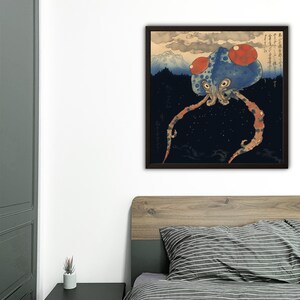 Tentacool Ukiyo-e Poster: Pokémon-inspired Matte Art Print - Etsy