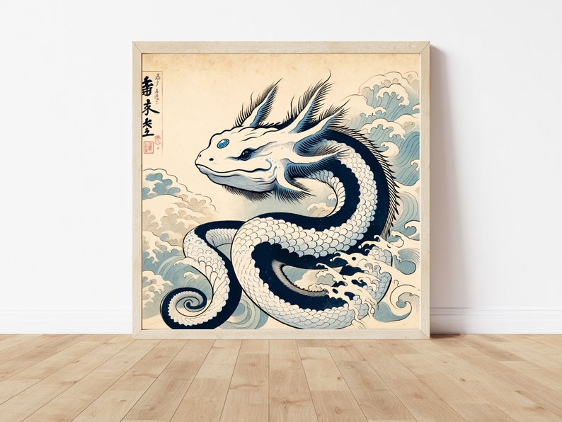 Dratini, Dragonair and Dagonite Pokemon Wall Art DOWNLOAD ONLY Pokemon ...