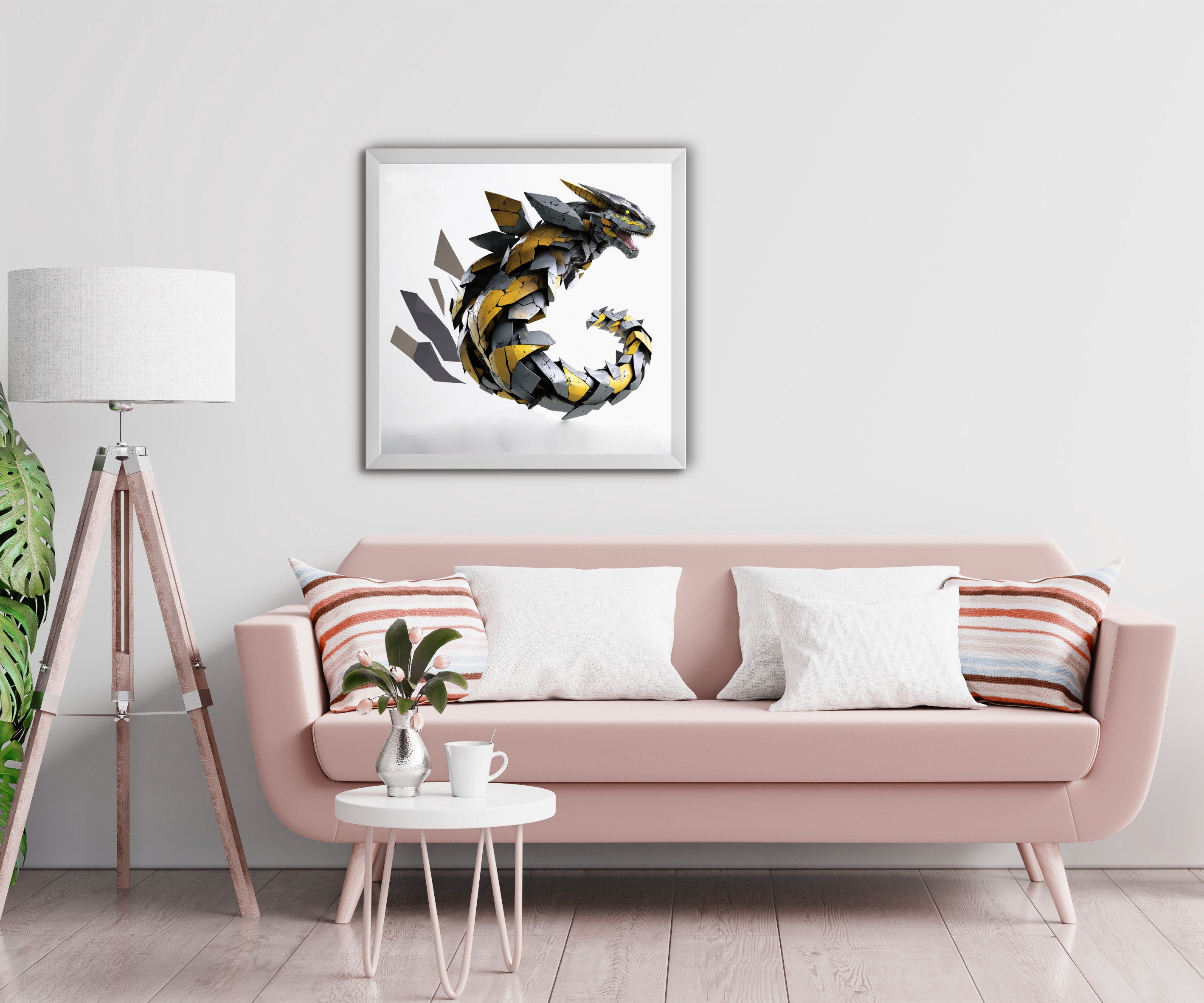 Steelix Pokemon Wall Art or Poster, DOWNLOAD ONLY | Pokemon Inspired ...