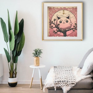 Ukiyo-e Jigglypuff Poster, Japanese-inspired Pokémon Art, Matte Finish ...