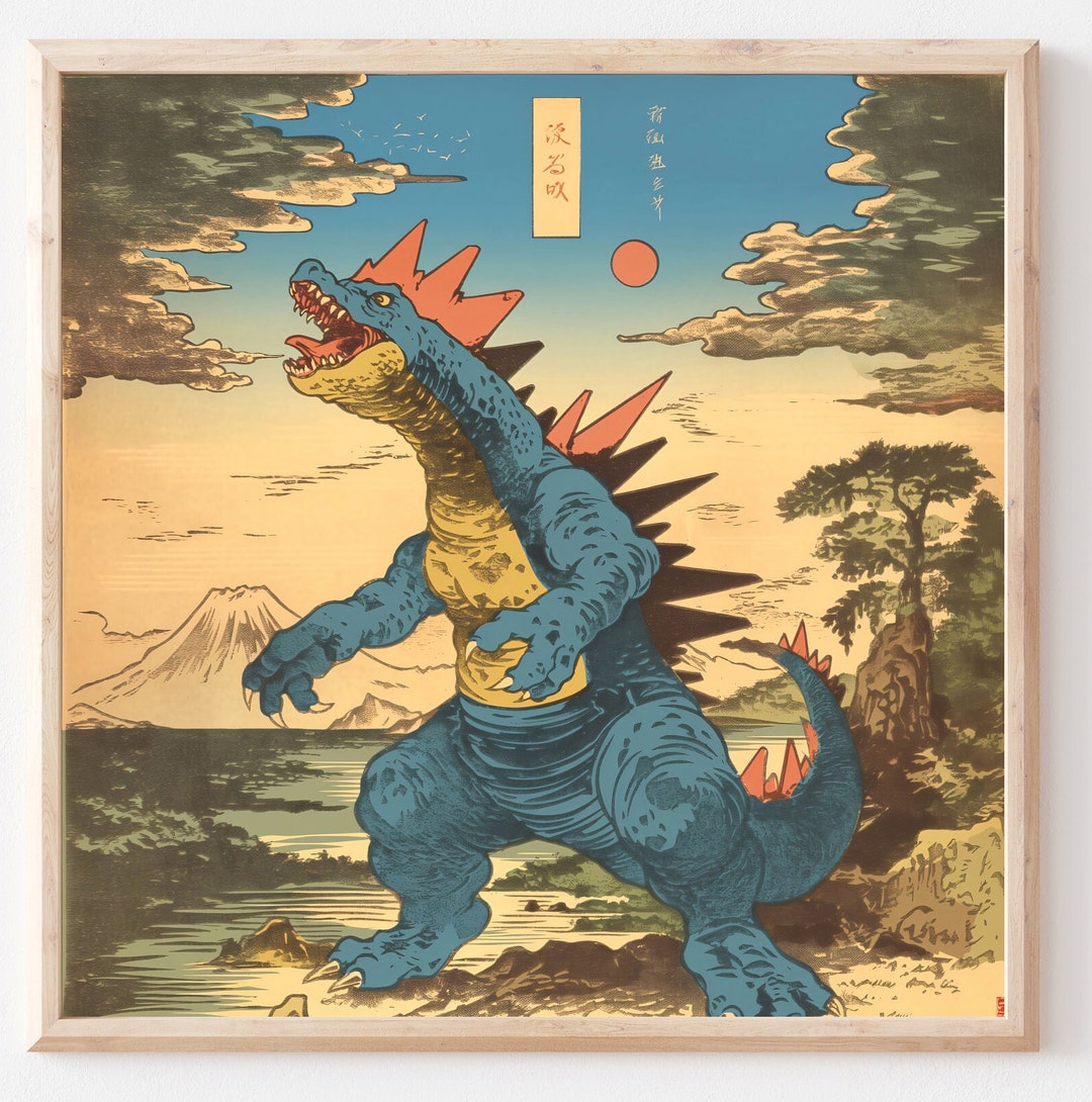 Feraligatr Pokemon Wall Art - Vintage Style, DOWNLOAD ONLY | Pokemon ...