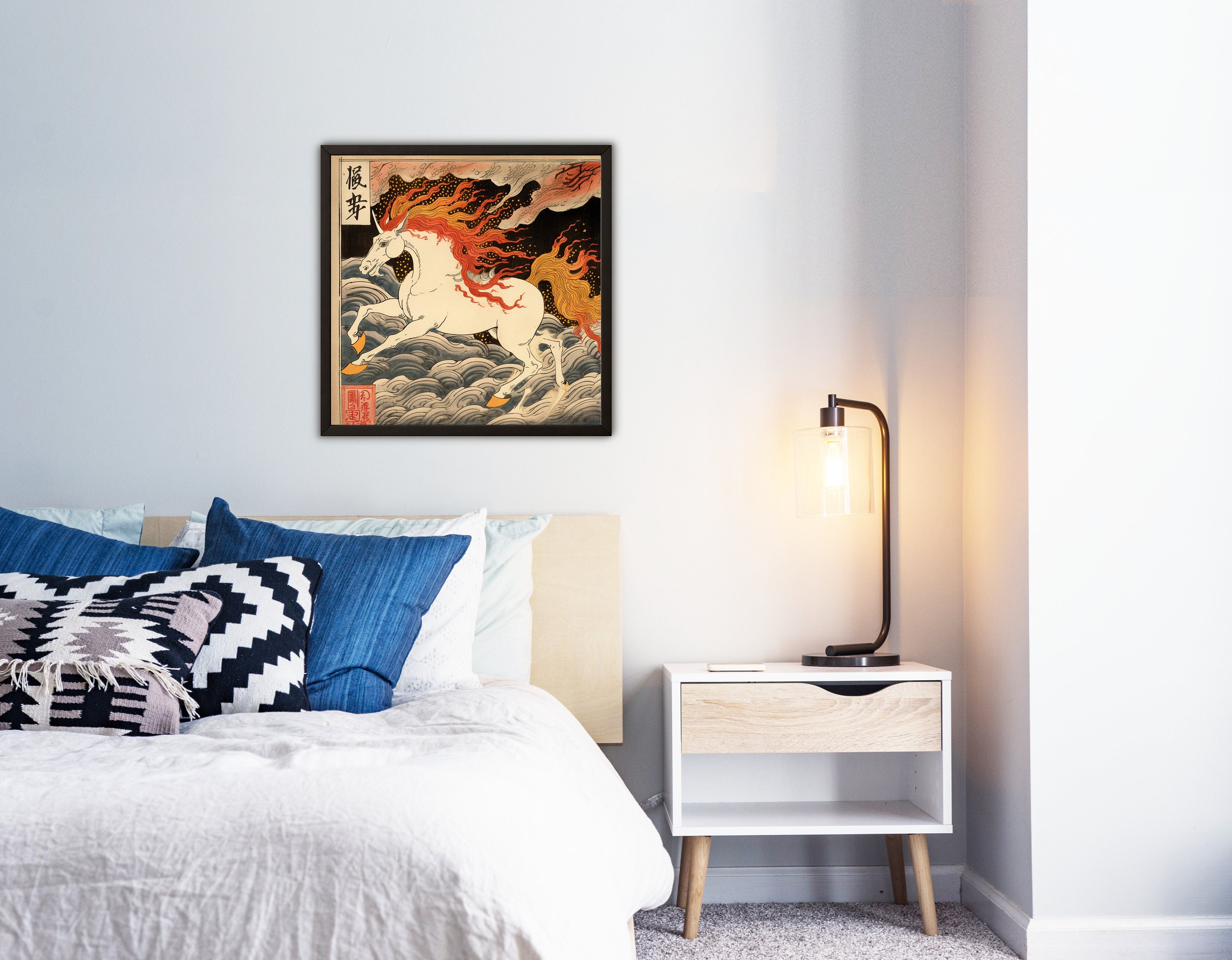 Rapidash Ukiyo-e Poster: Pokémon-inspired Matte Art Print - Etsy