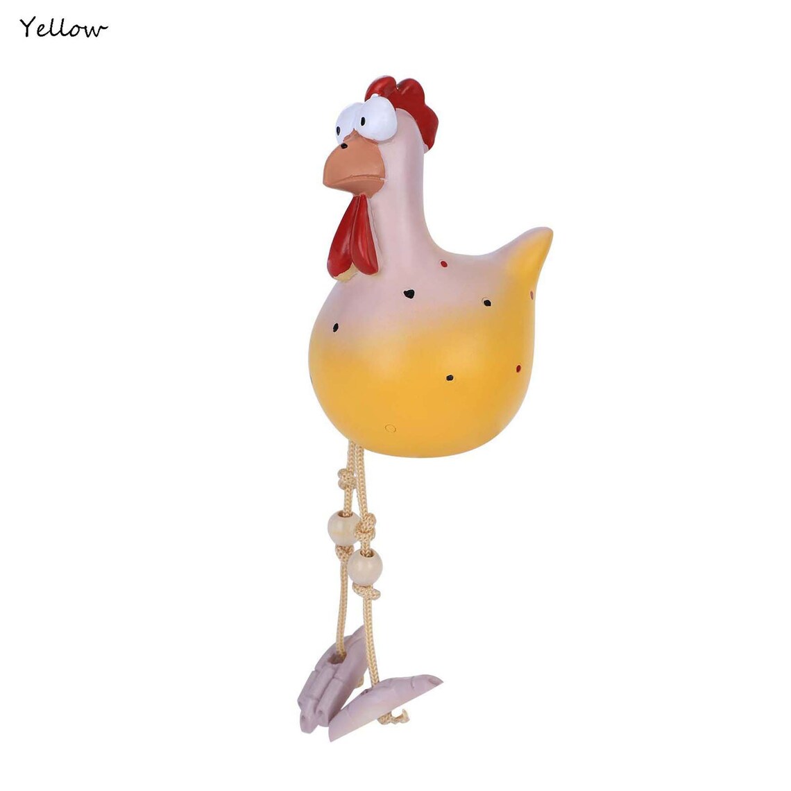 Garden Funny Chick Figurine Cute Chicken Patio Statue - Etsy