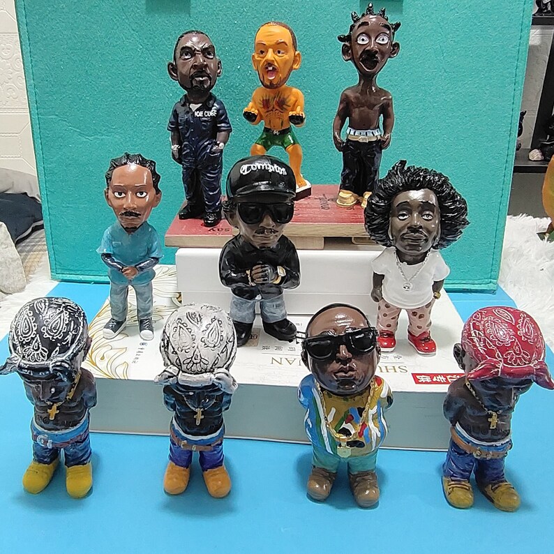 Hip Hop Rapper Figure/hip Hop Rapper Statues/hip Hop Rapper - Etsy