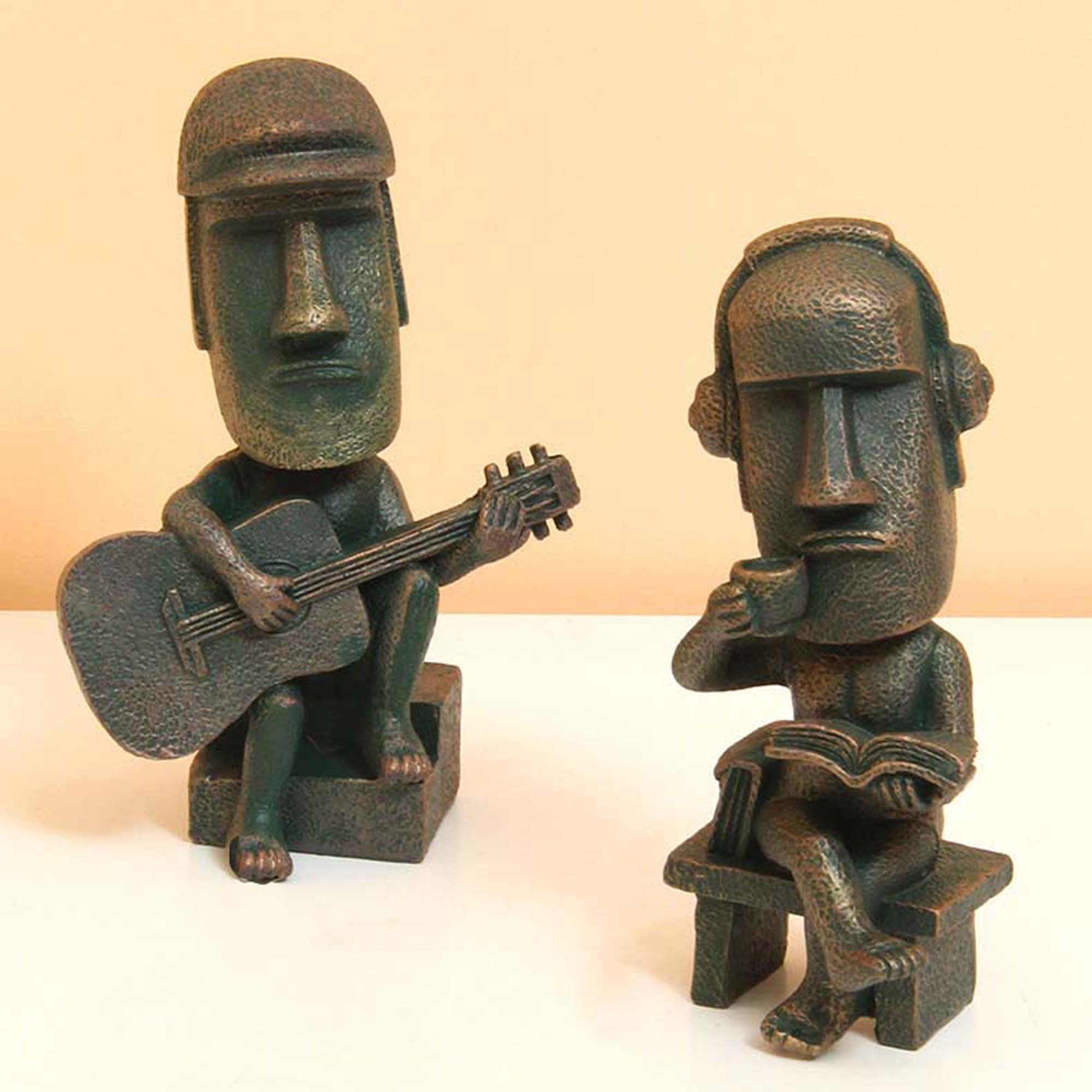 5 Style Funny Moai Statue Moai - Etsy