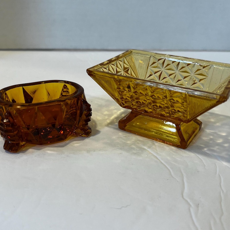 Vintage Salt Dish - Etsy