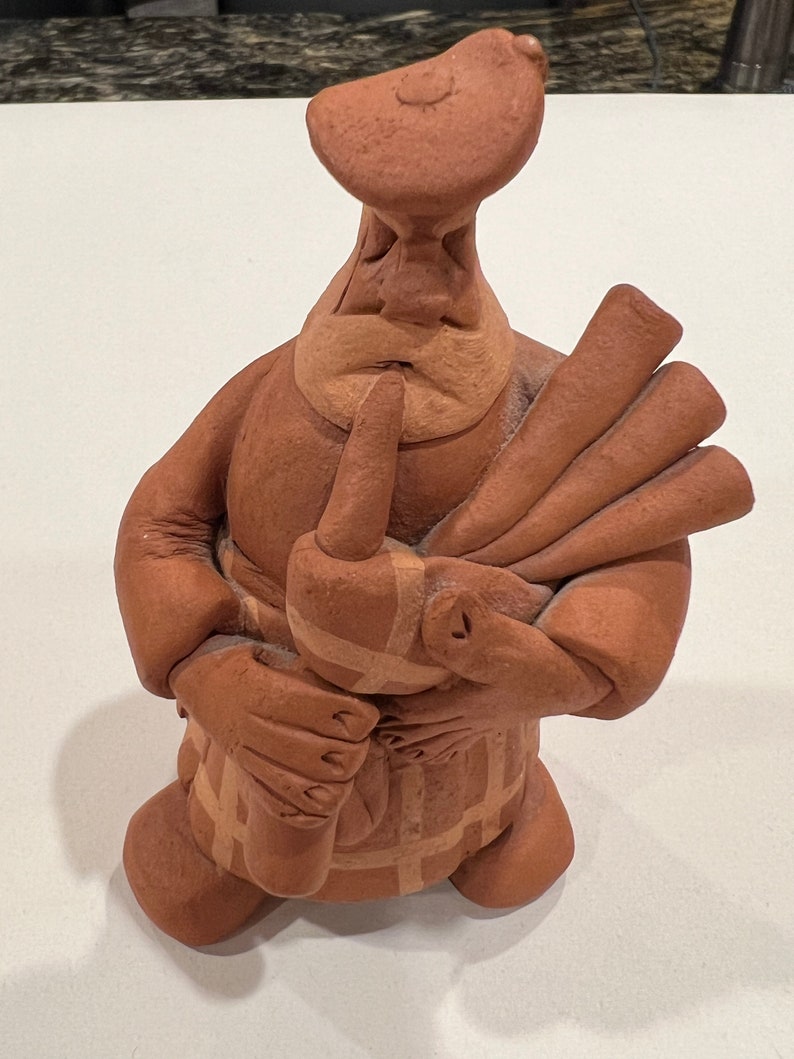 Vintage Robin Couttz Gaelic Scotsmen Men of Glaur Clay Terra - Etsy