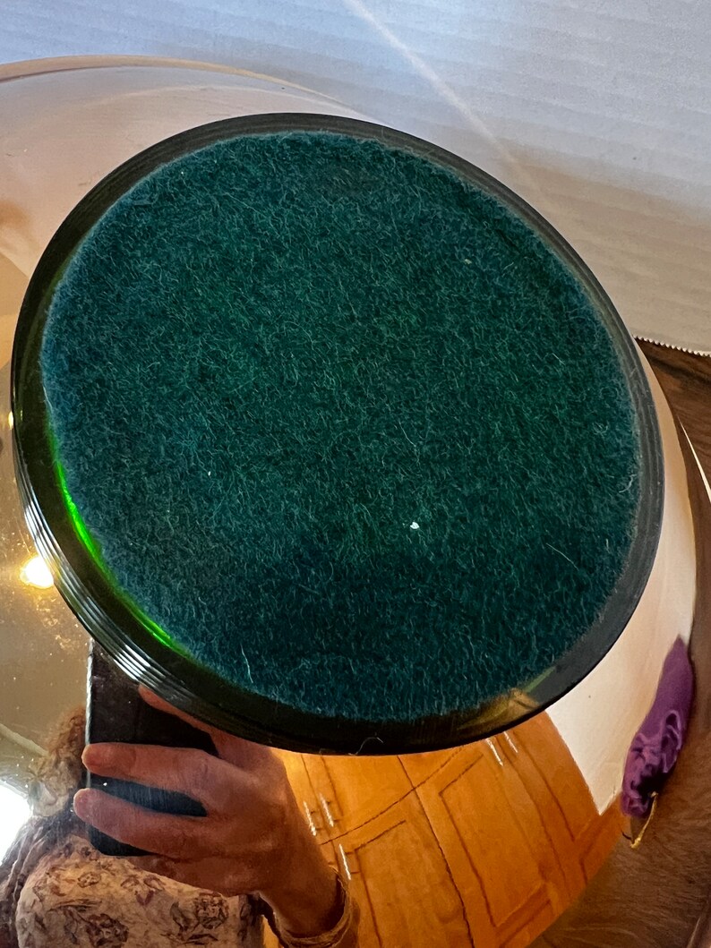 Vintage Chase & Co Emerald Green Copper Walnut Nutcracker Bowl ...
