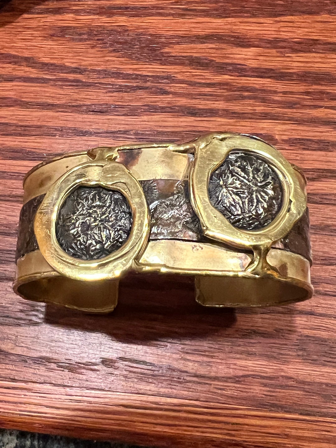 Handmade Cuff Bracelet Adjustable Chunky Copper Unisex One of A Kind ...