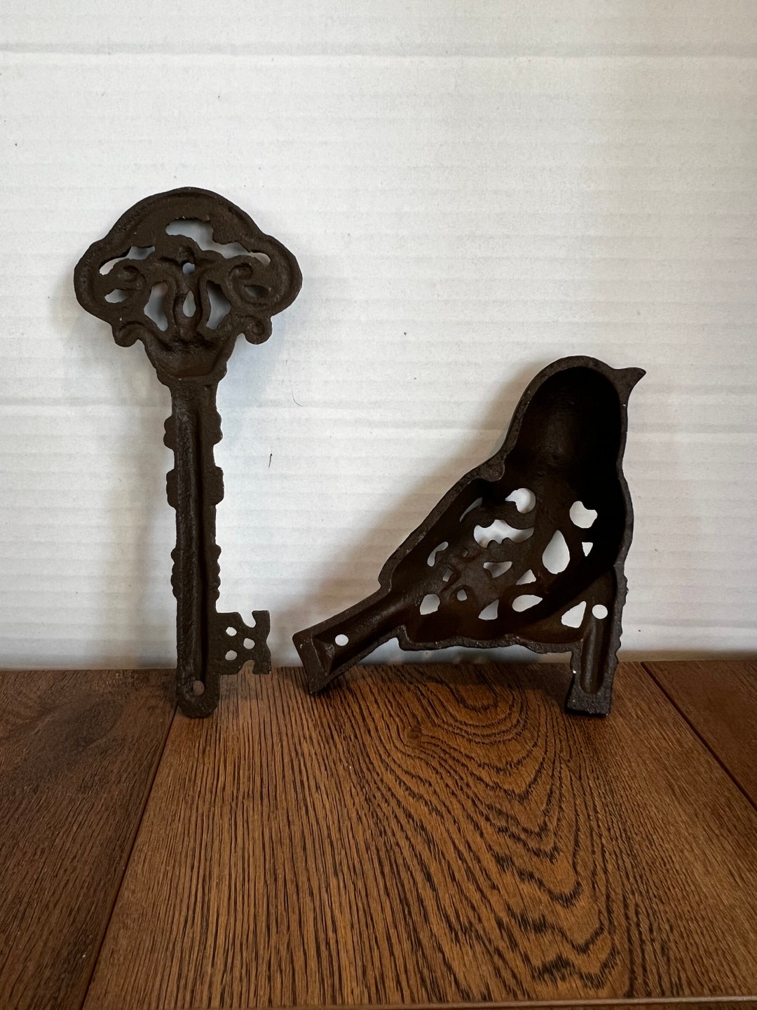 Vintage Cast Iron Bird or Key Wall Art Timeless Elegance for Your ...