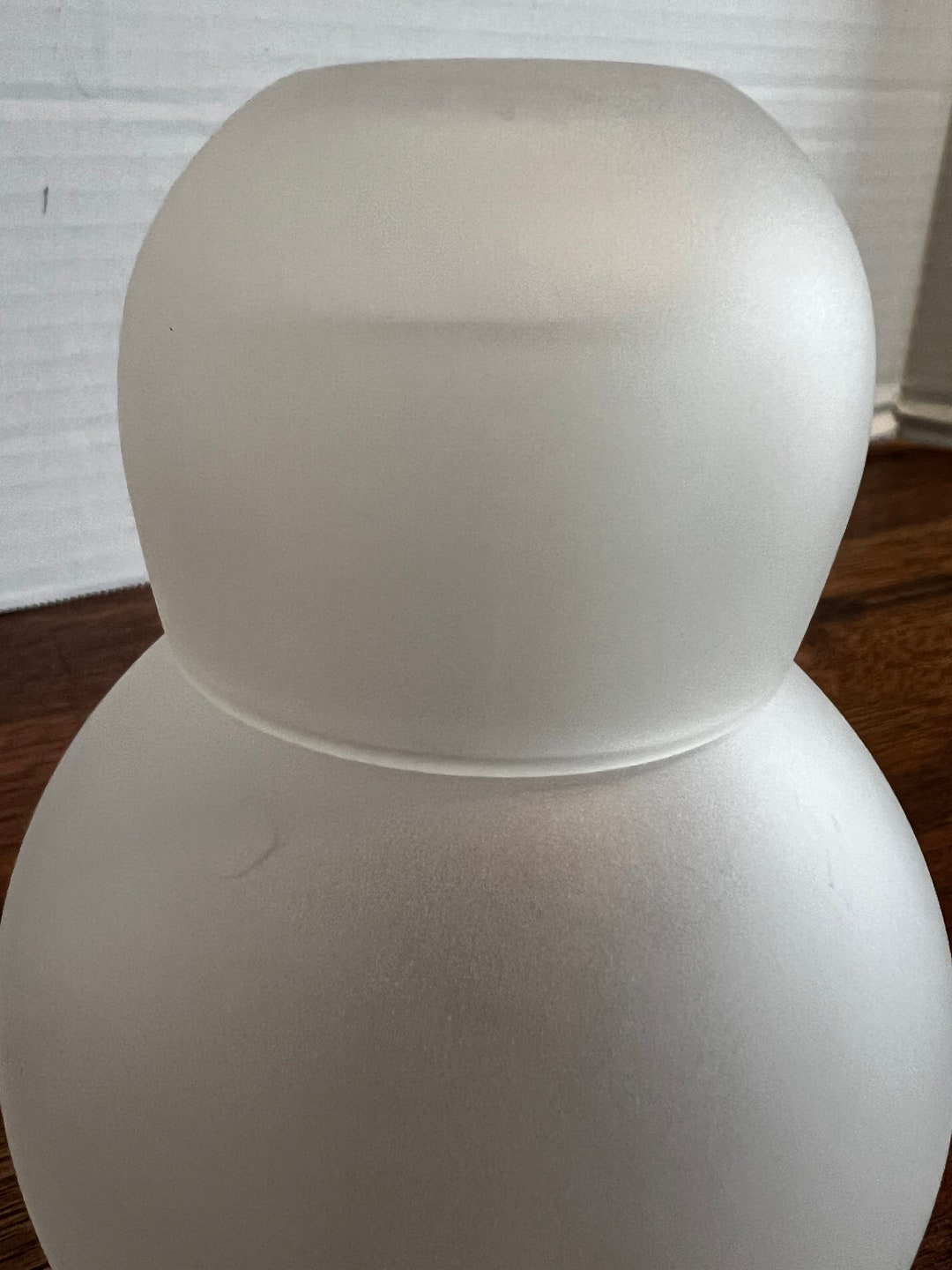 Vintage Frosted Glass Bedside Water Jug & Carafe Set | Elegant ...