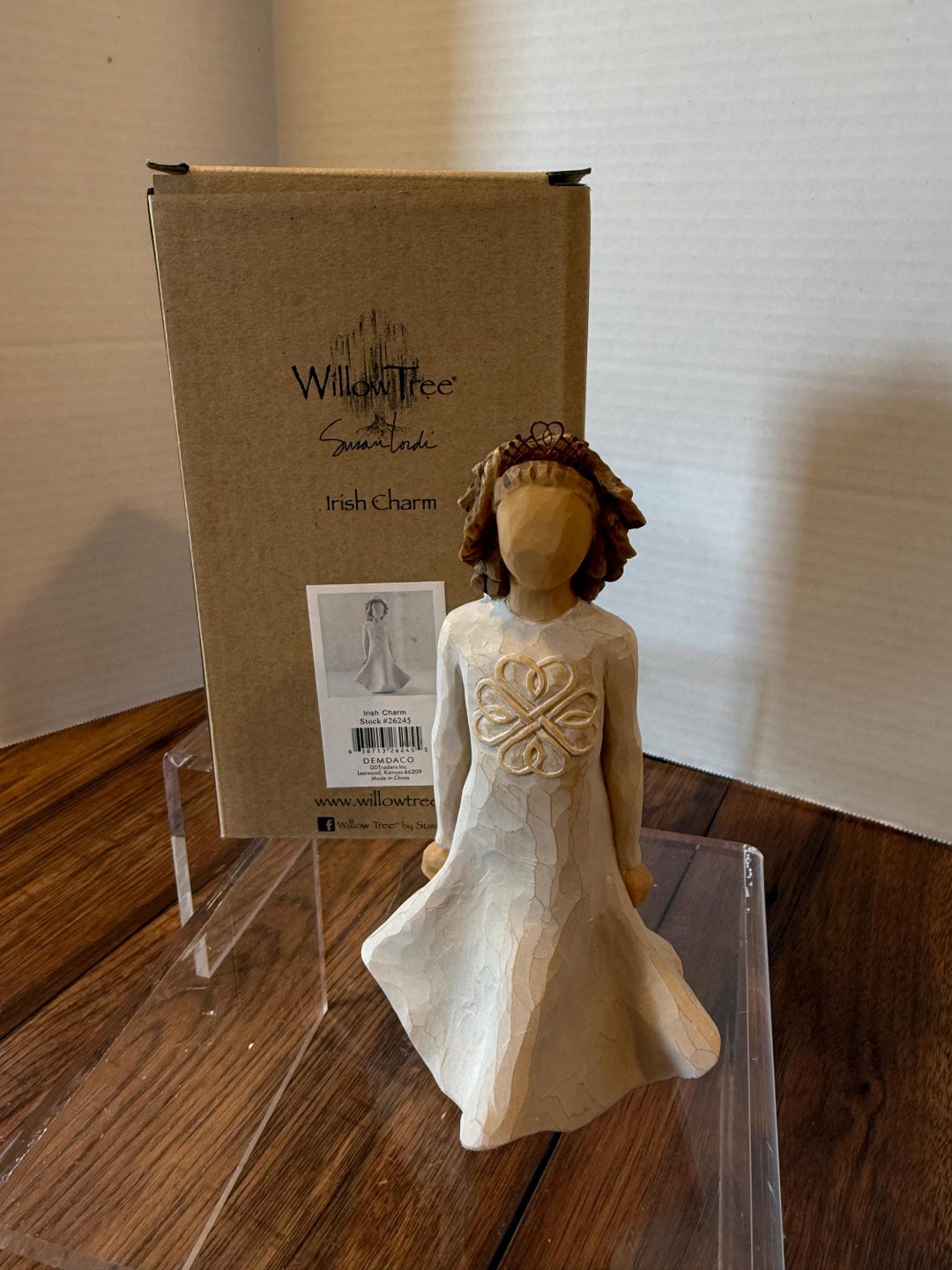 Willow Tree “irish Charm” Figurine by Susan Lordi – Celtic Knot Dress ...