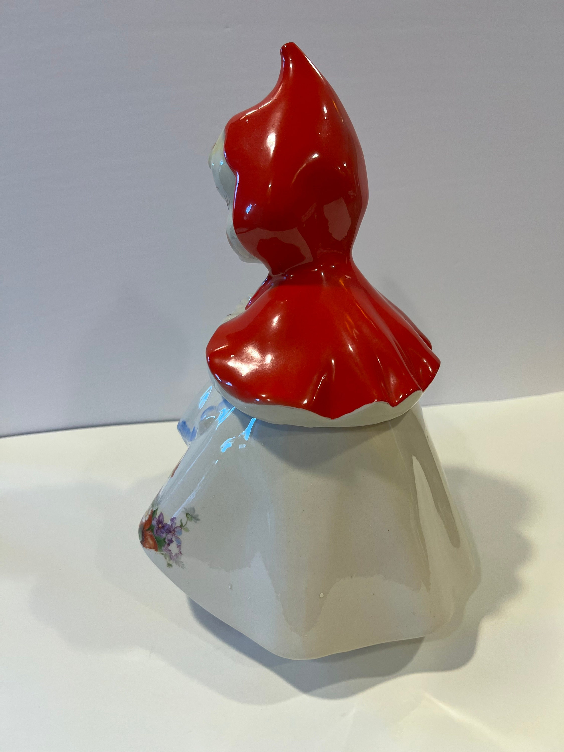 Vintage Little Red Riding Hood Cookie Jar by Hull Pat Des No - Etsy
