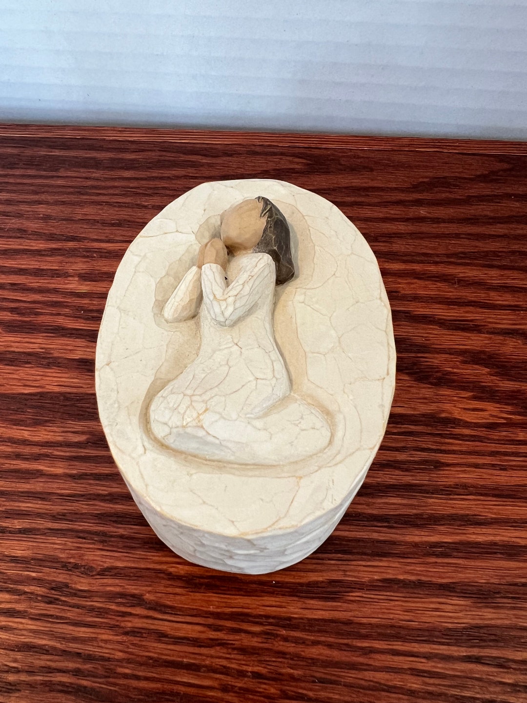 Willow Tree Angel of Prayer Trinket Box - Retired Lordi Graduates Angel ...