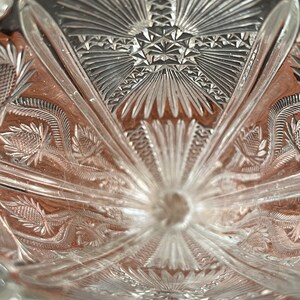 Vintage Cut Crystal Vase Bryce Higbee Eapg Thistle Design Victorian - Etsy