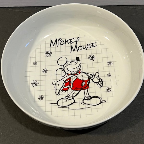 Mickey Mouse Serving Bowl - Etsy