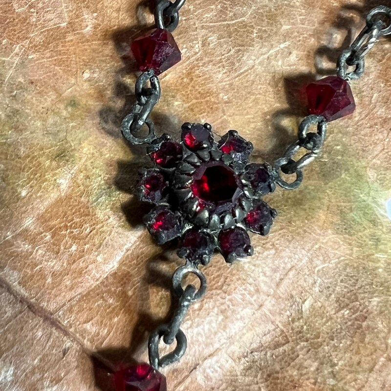 Blood Pearl Necklace - Etsy