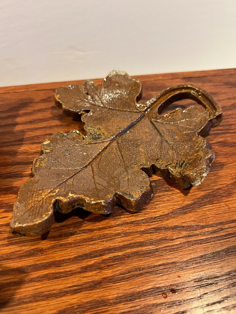 Handmade Ceramic Maple Leaf Plates, Vintage Pottery Set of 2 S Maddlion ...