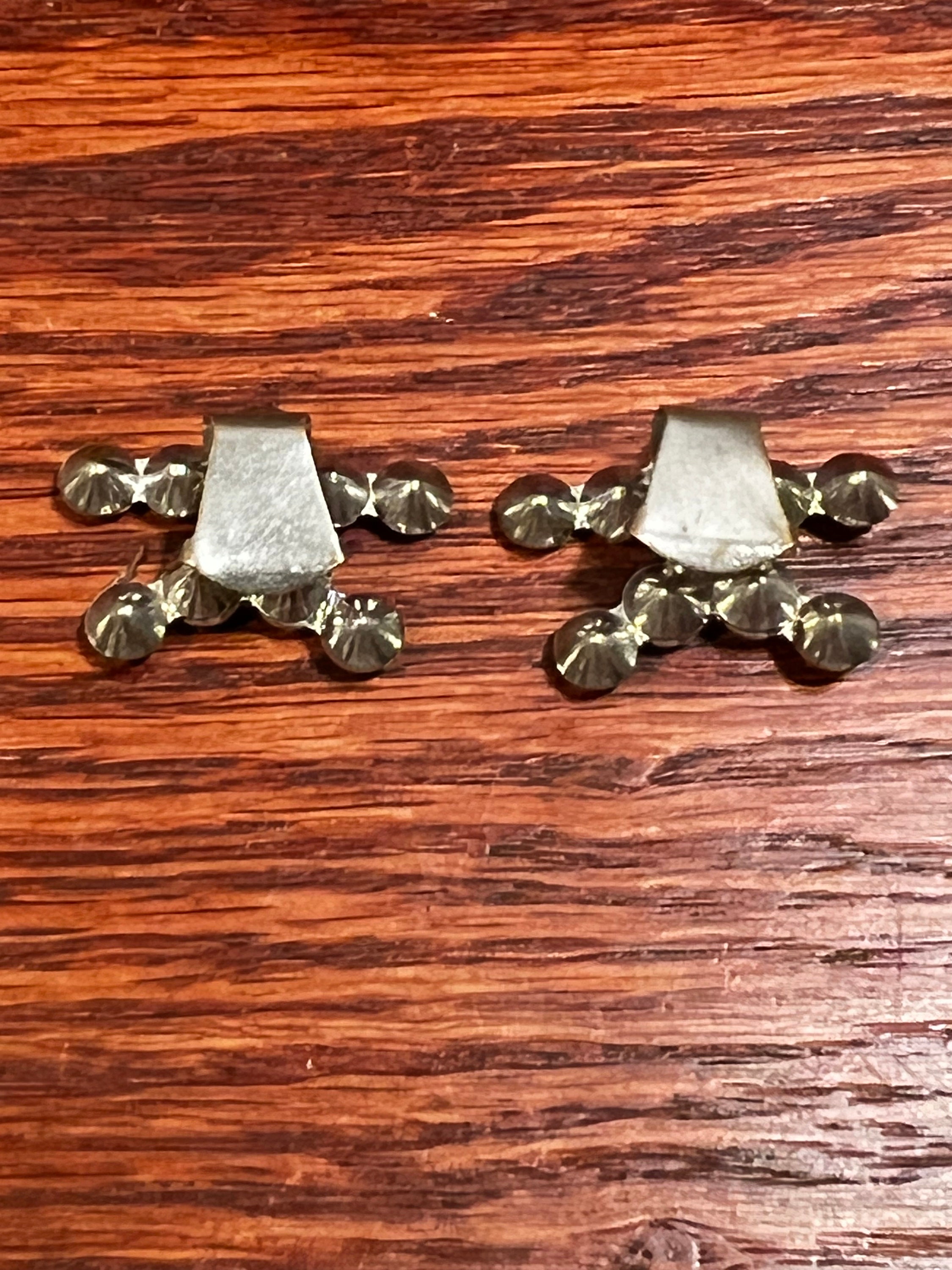 Vintage Shoe Clips 4 Different Sets Multi Styles Colors, Rhinestone ...