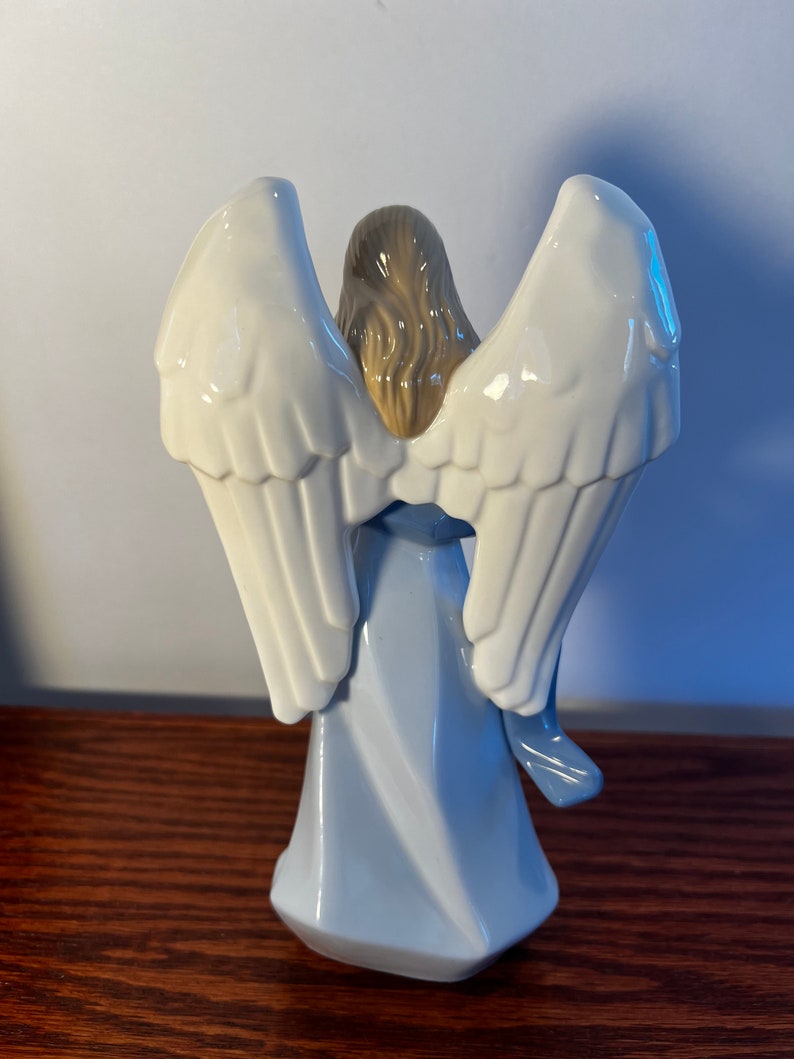 Vintage Hallmark Angel Angelina or Grace Figurine Angel With Baby or ...