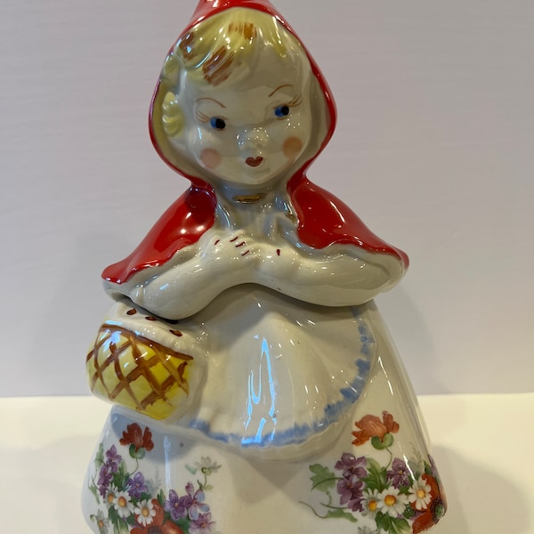 Little Red Riding Hood Cookie Jar - Etsy