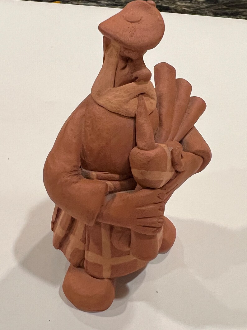 Vintage Robin Couttz Gaelic Scotsmen Men of Glaur Clay Terra - Etsy