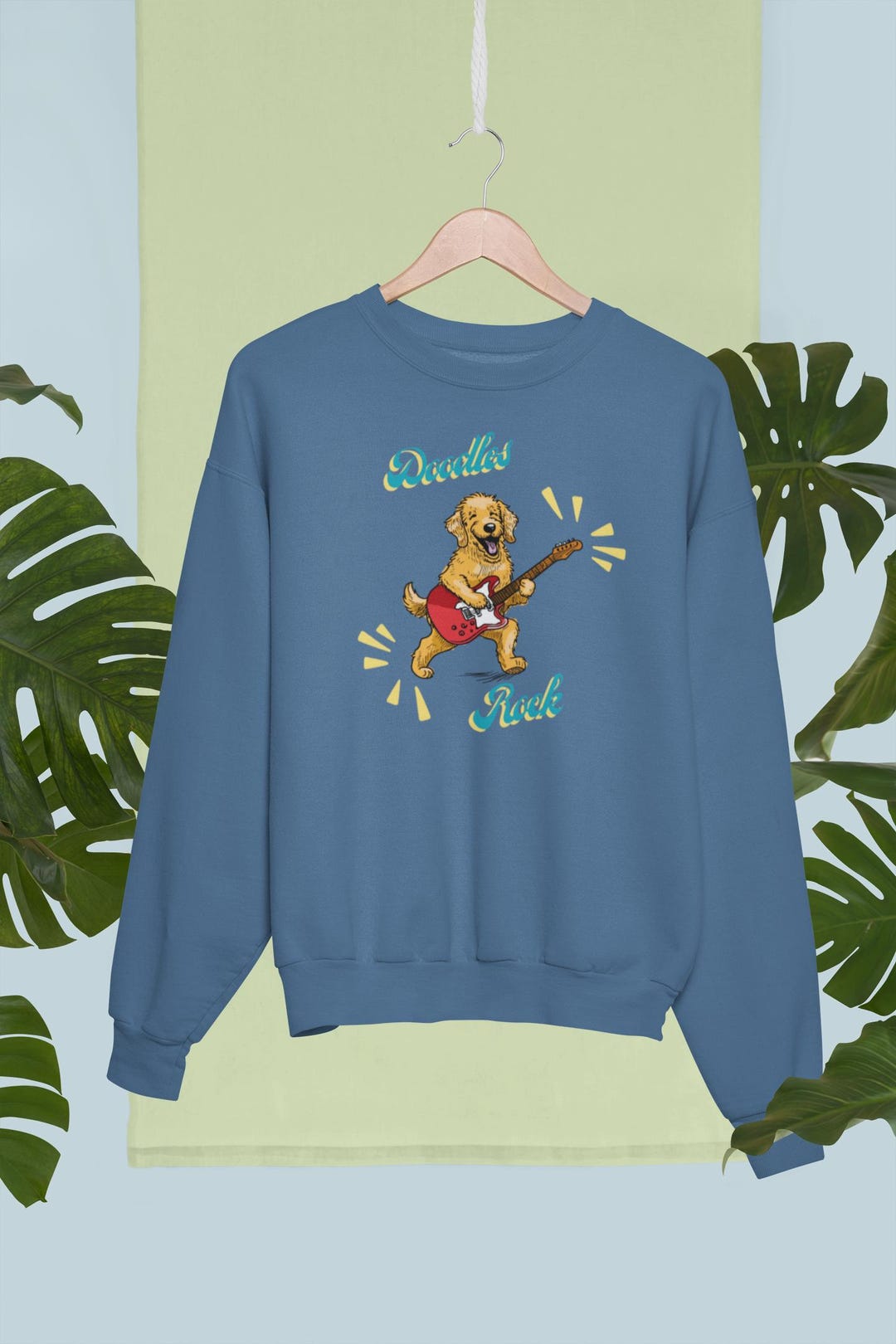 Golden Doodles Rock Sweater, Funny Sweater Gift for Doodle Mom, Comfort ...