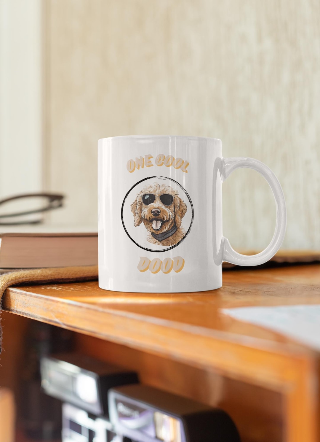 Golden Doodle One Cool Dood Mug, Doodle Owner Coffee Cup, Gift for ...