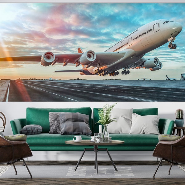 Aircraft Canvas Aviation Wall Art - Etsy