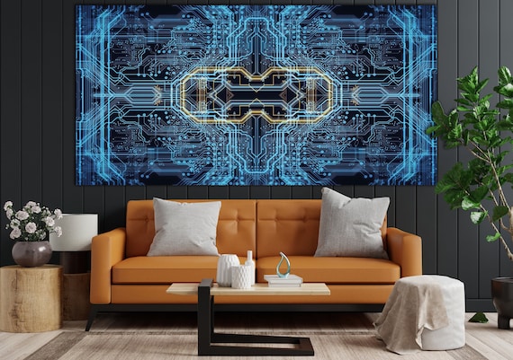 Circuit Board Wall Art