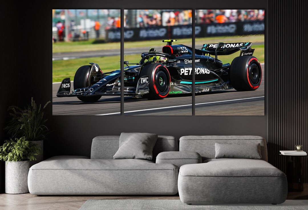 F1 Wall Decor Mercedes Wall Art Formula 1 Wall Print Lewis - Etsy