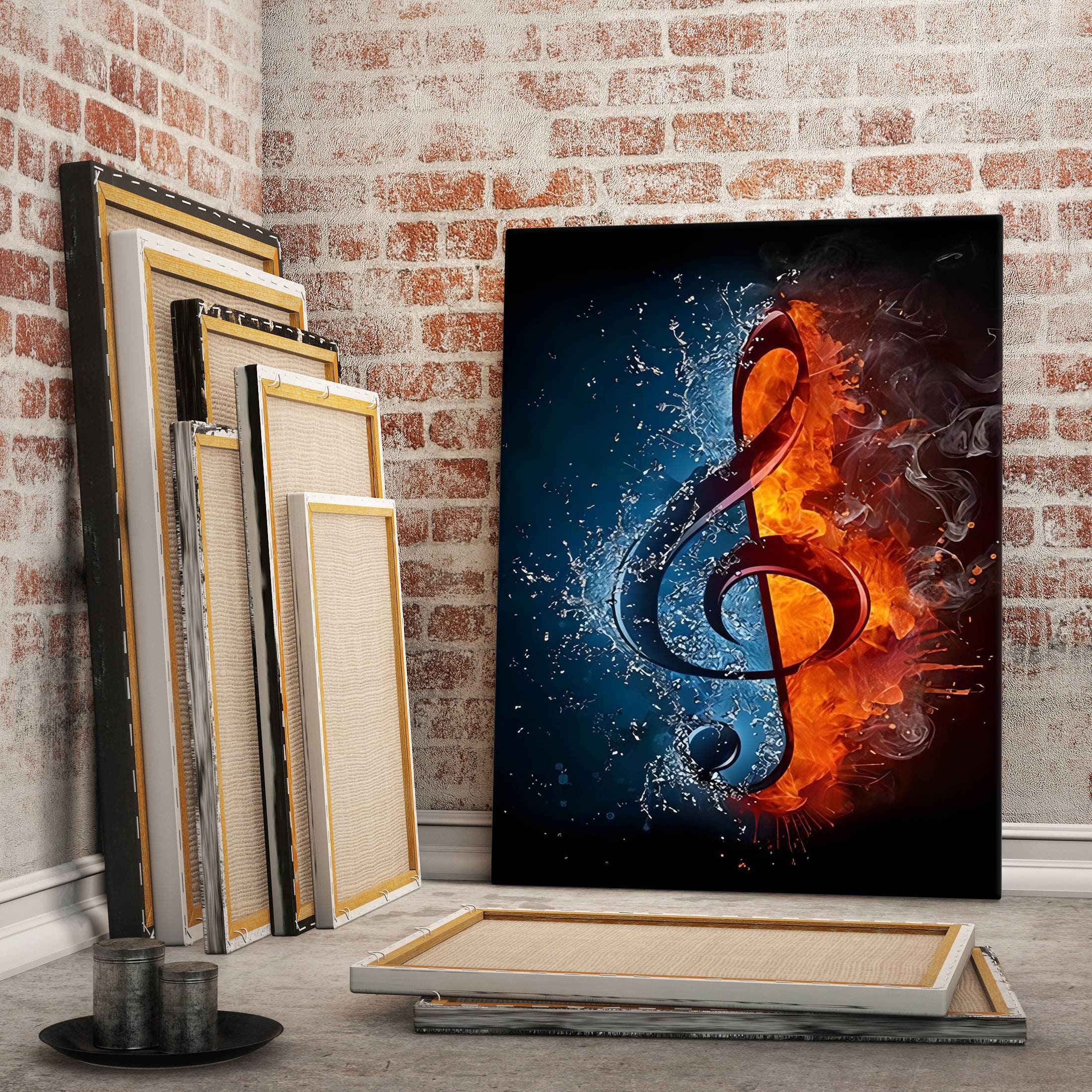 Music Notes Painting