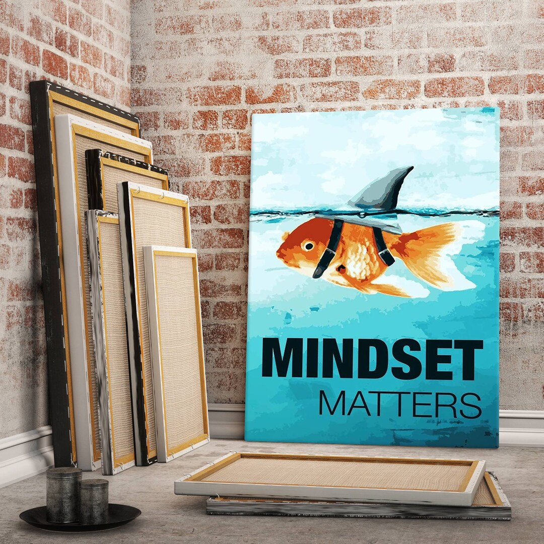Mindset Matters Wall Art , Modern Wall Paintingsuccess is the Best ...