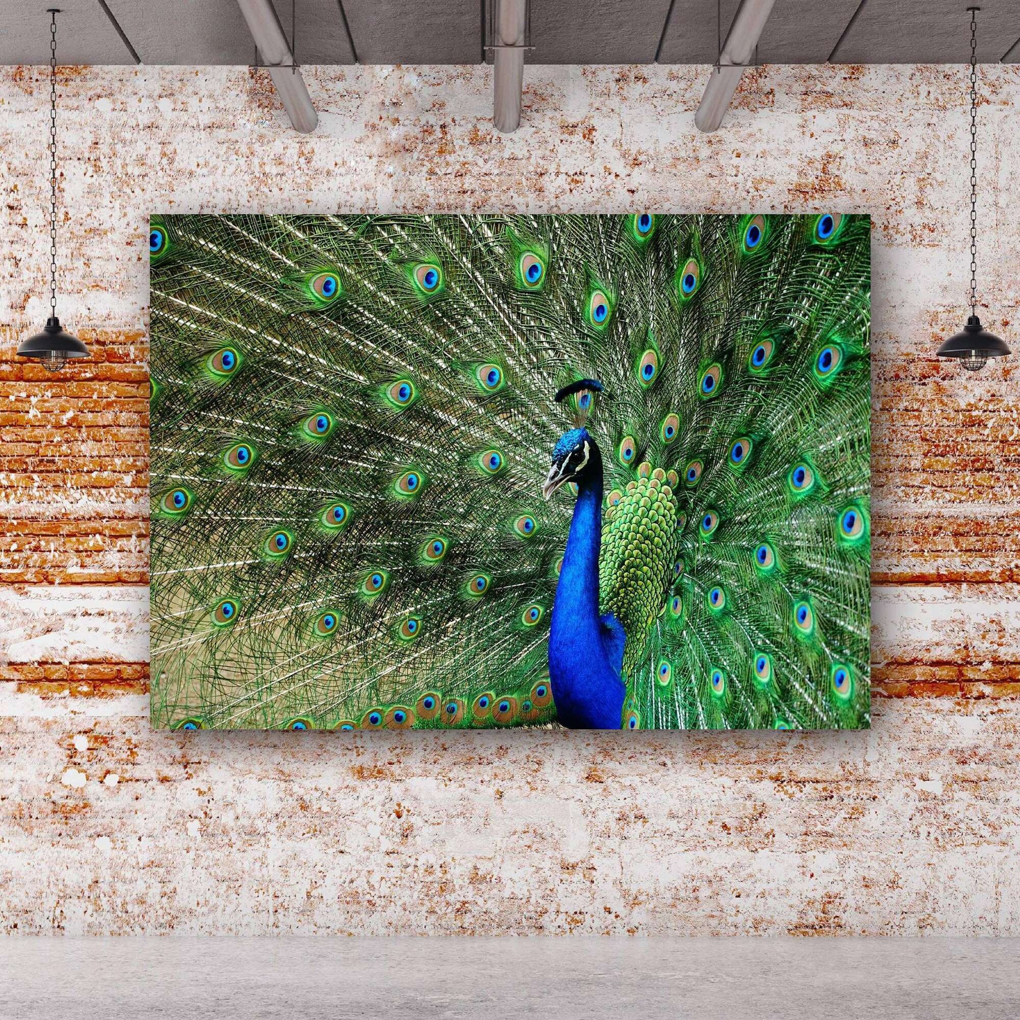 Peacock Tail Painting