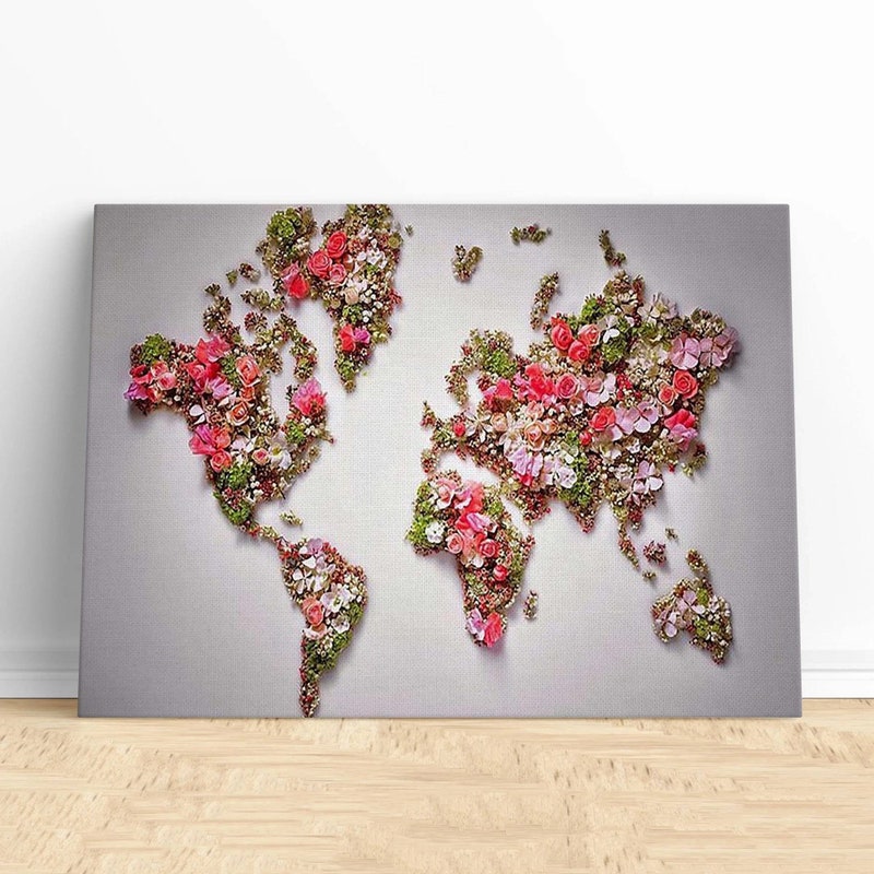 Push Pin Globe - Etsy