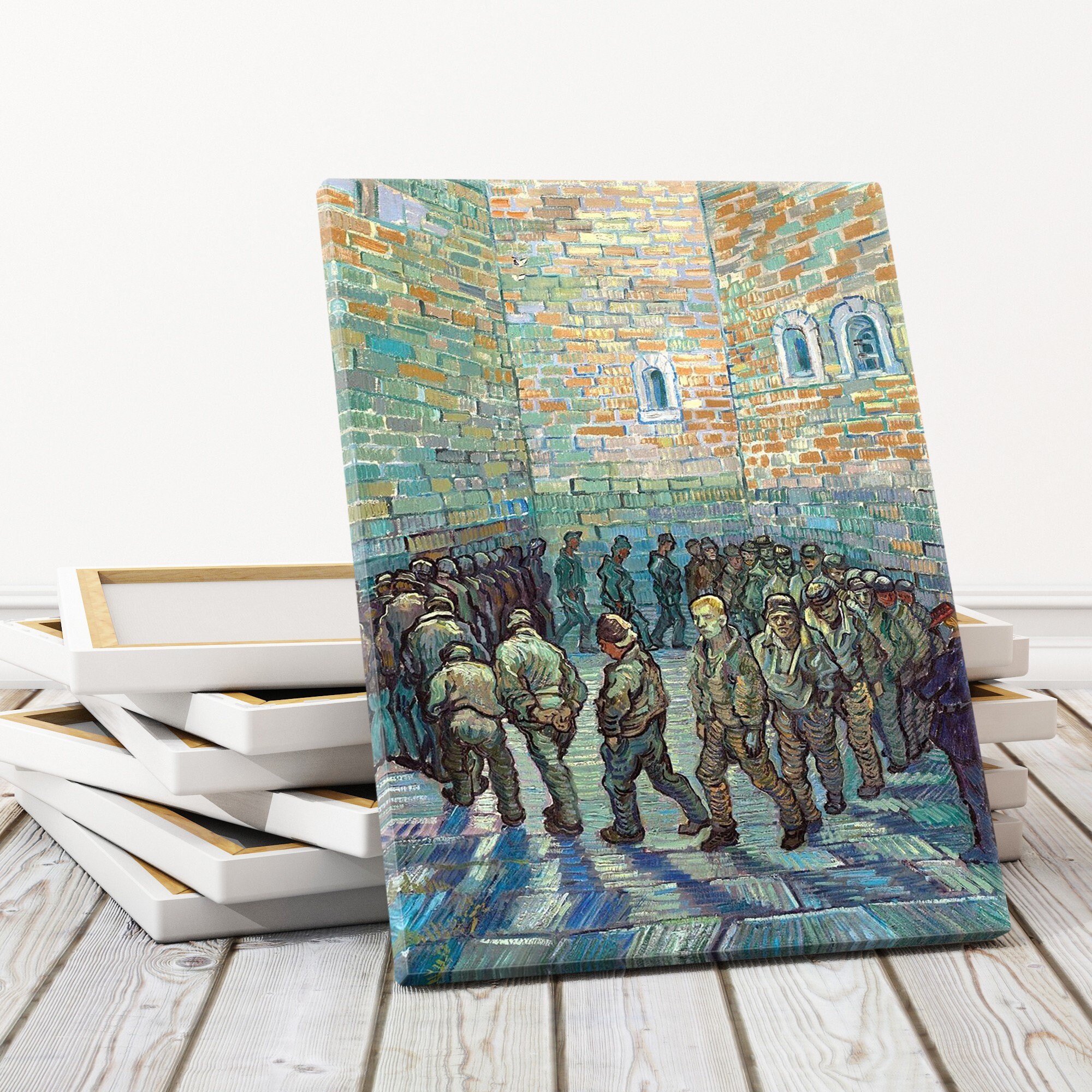 Prisoner by Vincent Van Gogh,a Post-impressionist Artwork With ...