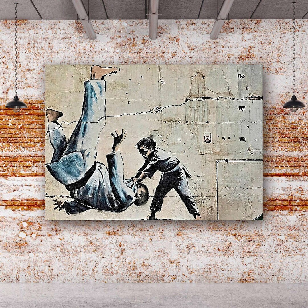 Banksy Poster,banksy Street Art Street Graffiti Decoration Graffiti ...