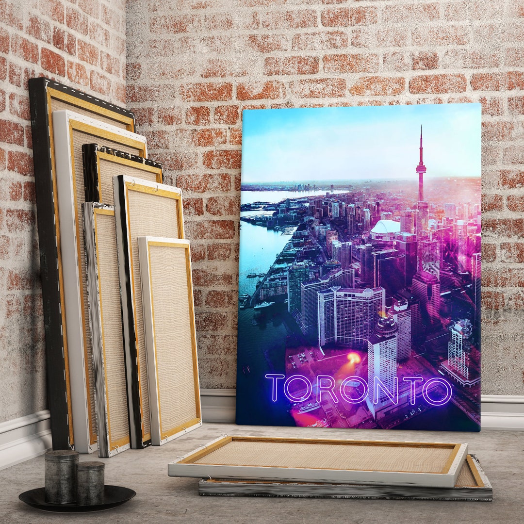 City Memory New York Architecture Canvas Print Picture Wall - Etsy