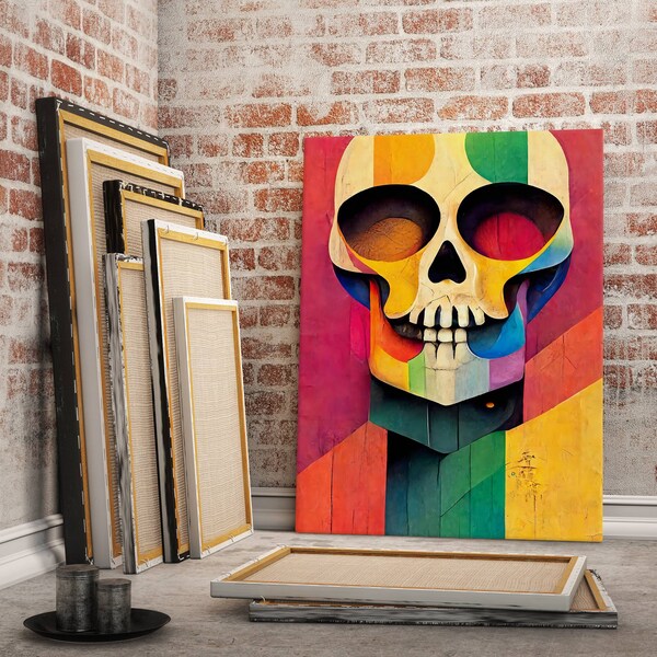 Colorful Modern Art - Etsy