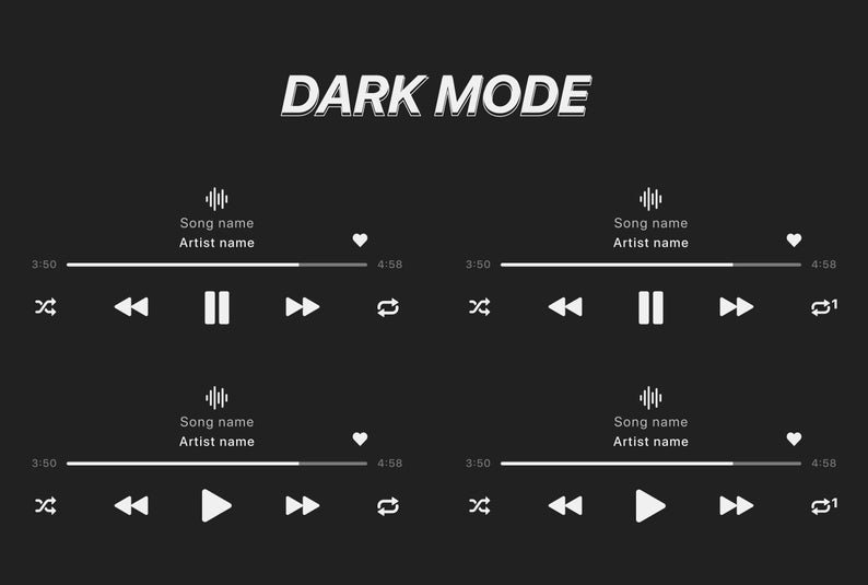 Music Player Svg Png Audio Control Svg Play Buttons Bundle Audio ...
