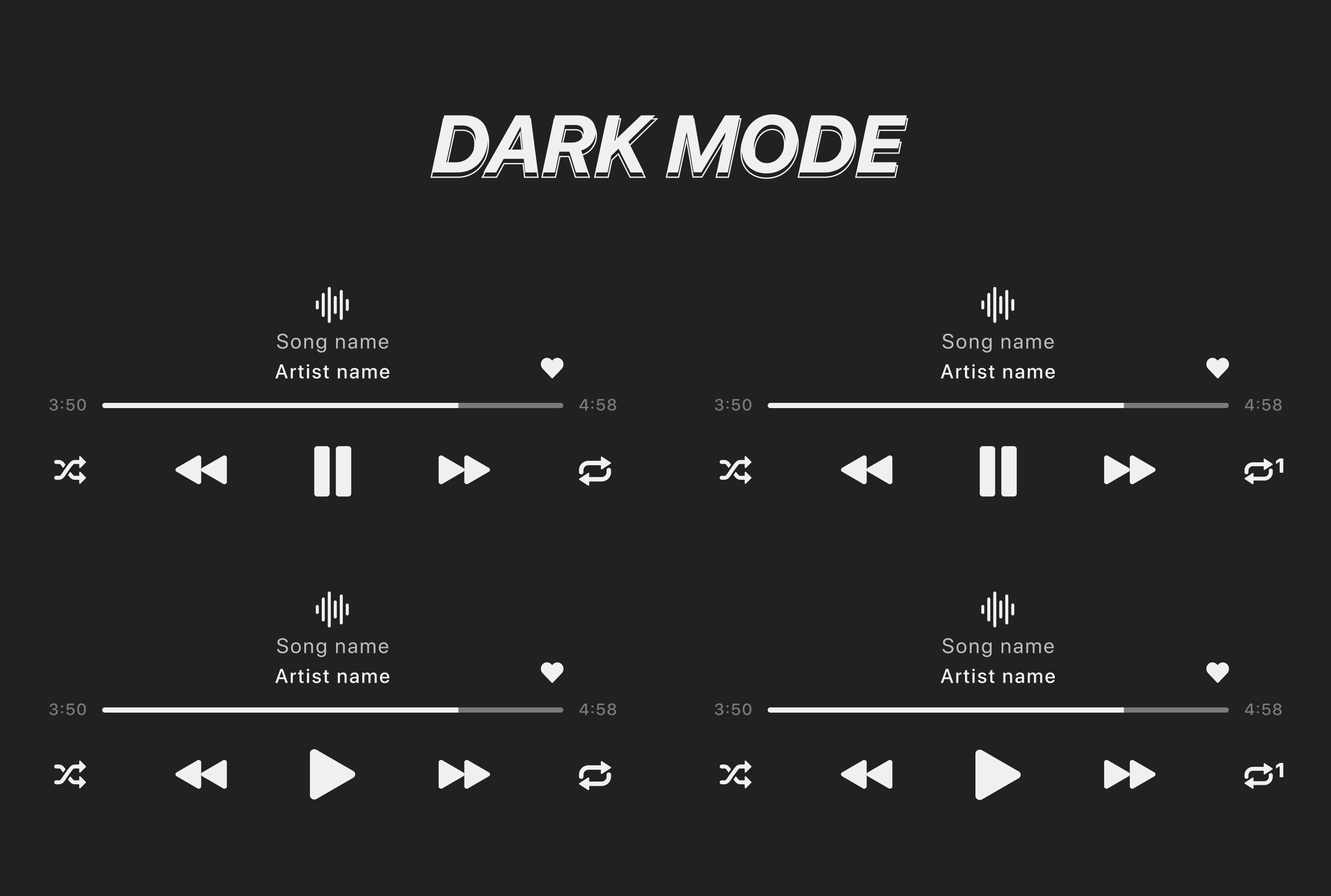 Music Player Svg Png Audio Control Svg Play Buttons Bundle Audio ...