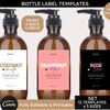 Editable Hand Soap Bottle Labels Template Canva, Hand Wash Body Lotion ...