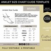 Editable Ear Piercing Chart Template Canva, Printable Ear Piercings ...