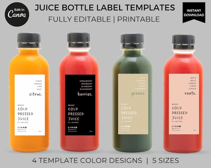 Cold Pressed Juice - Etsy