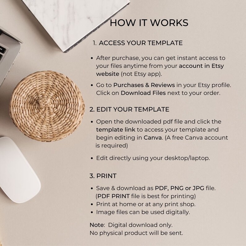 Ring Size Chart Template Editable Printable Jewelry - Etsy