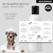 Dog Shampoo Bottle Labels Template Editable Canva, Pet Shampoo ...