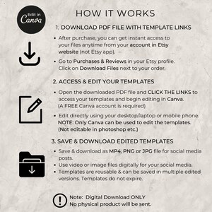 Follow Me on Rednote Template Canva, Editable Instagram Reels Video ...