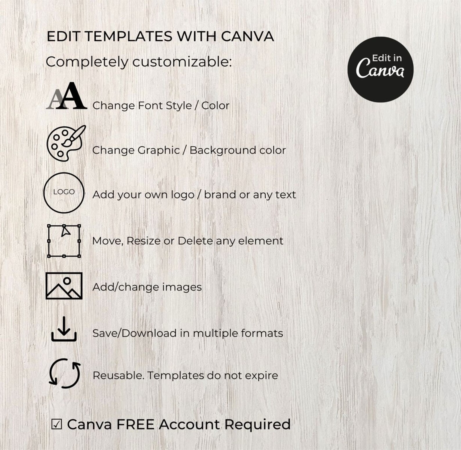 Candle Care Card Template Editable Canva, Printable Candle Care Guide ...